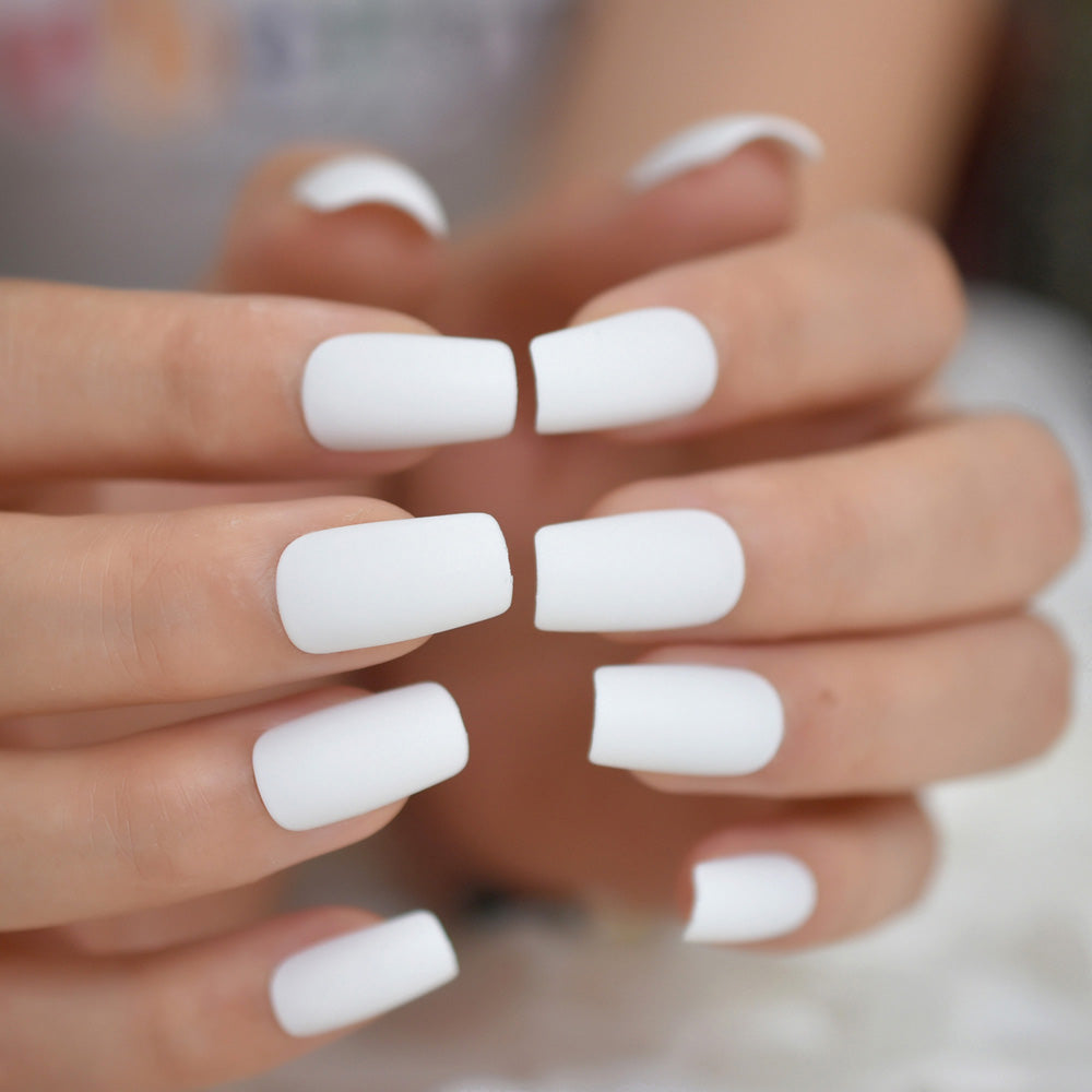 acrylic white tips